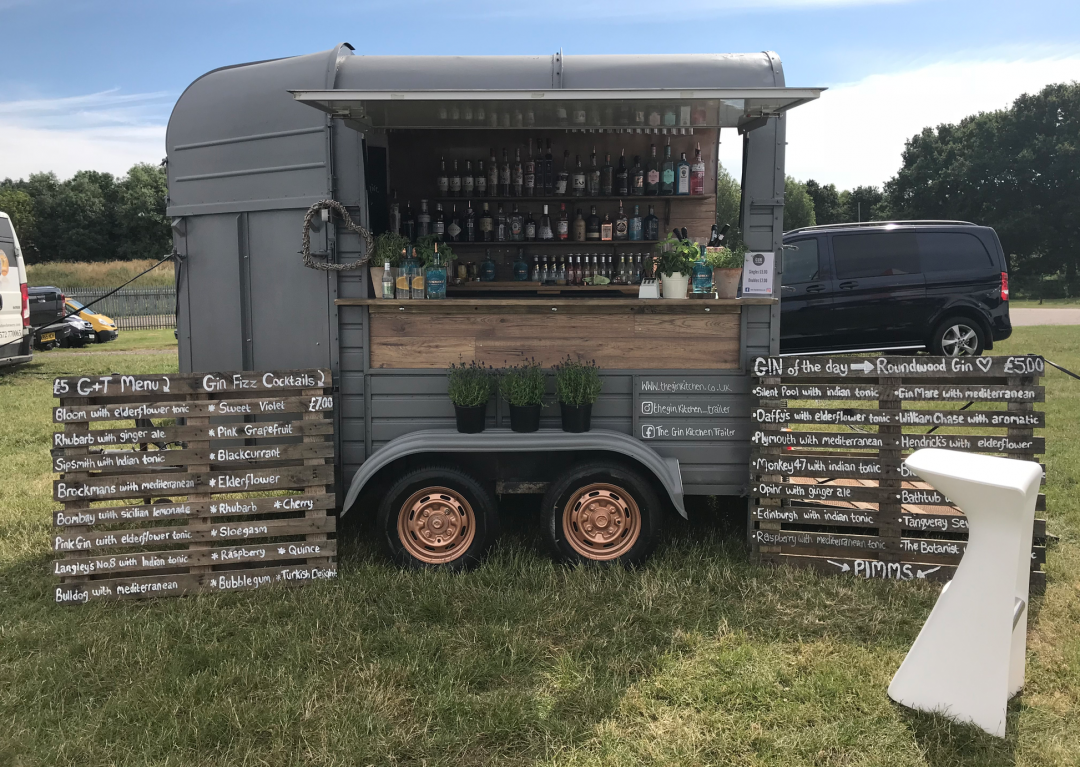 Trailer Bar Hire - The Gin Kitchen Trailer